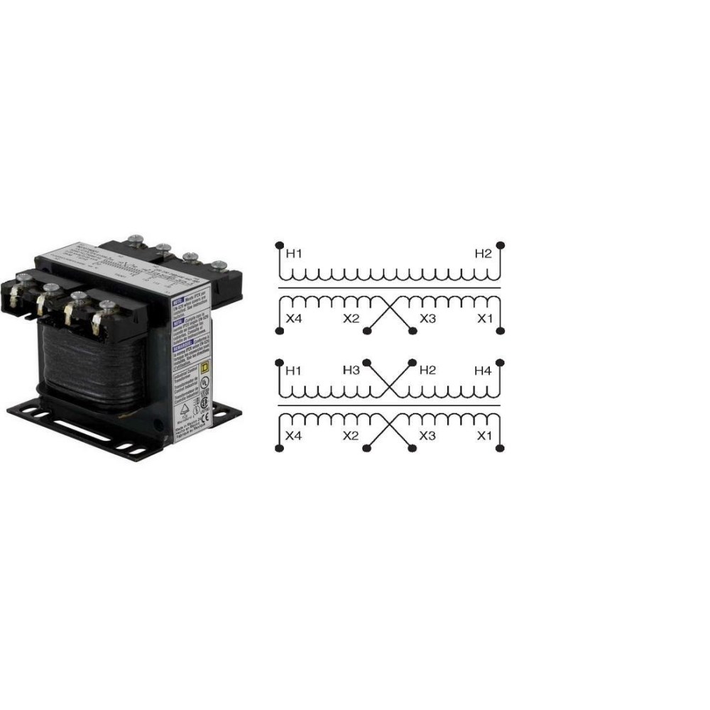 CONTROL TRANSFORMER 50VA 600V-12/24V OPEN TYPE | Guillevin