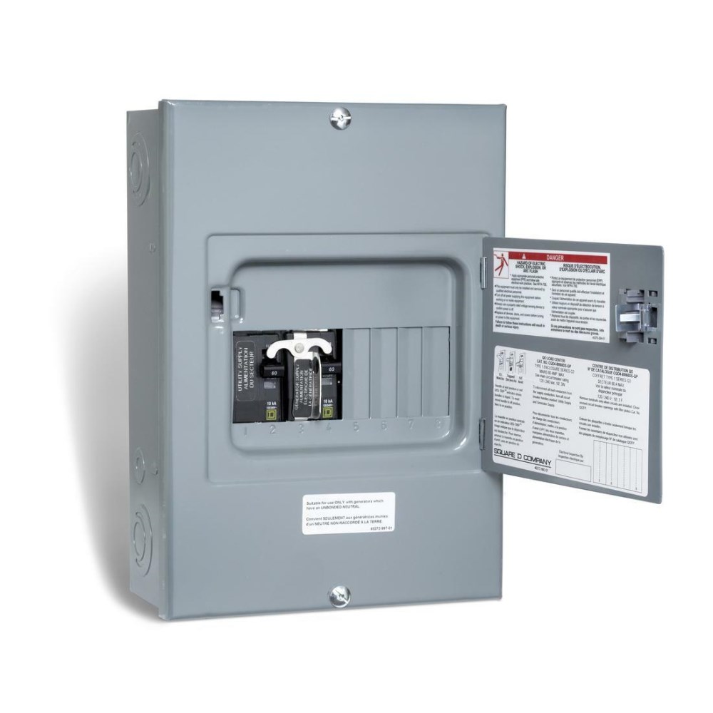 PANEL 4C 60A 1PH 3W 120/240V GENERATOR PANEL NEMA-1 | Guillevin