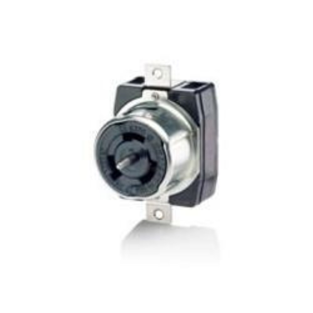 RECEPTACLE LOCKING 50A 2P 3W NON-NEMA 250V BLACK | Guillevin