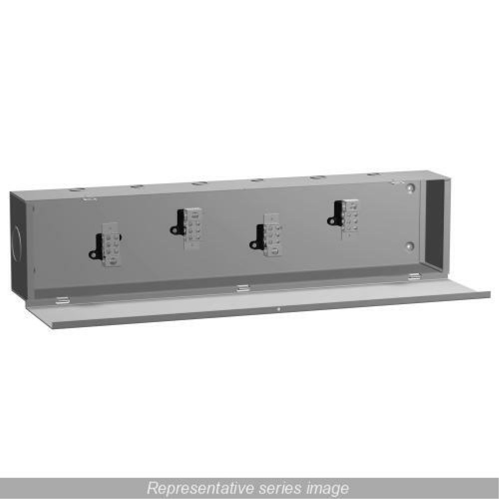 SPLITTER TROUGH 400A 4 WIRE NEMA 1 72X8X5" | Guillevin