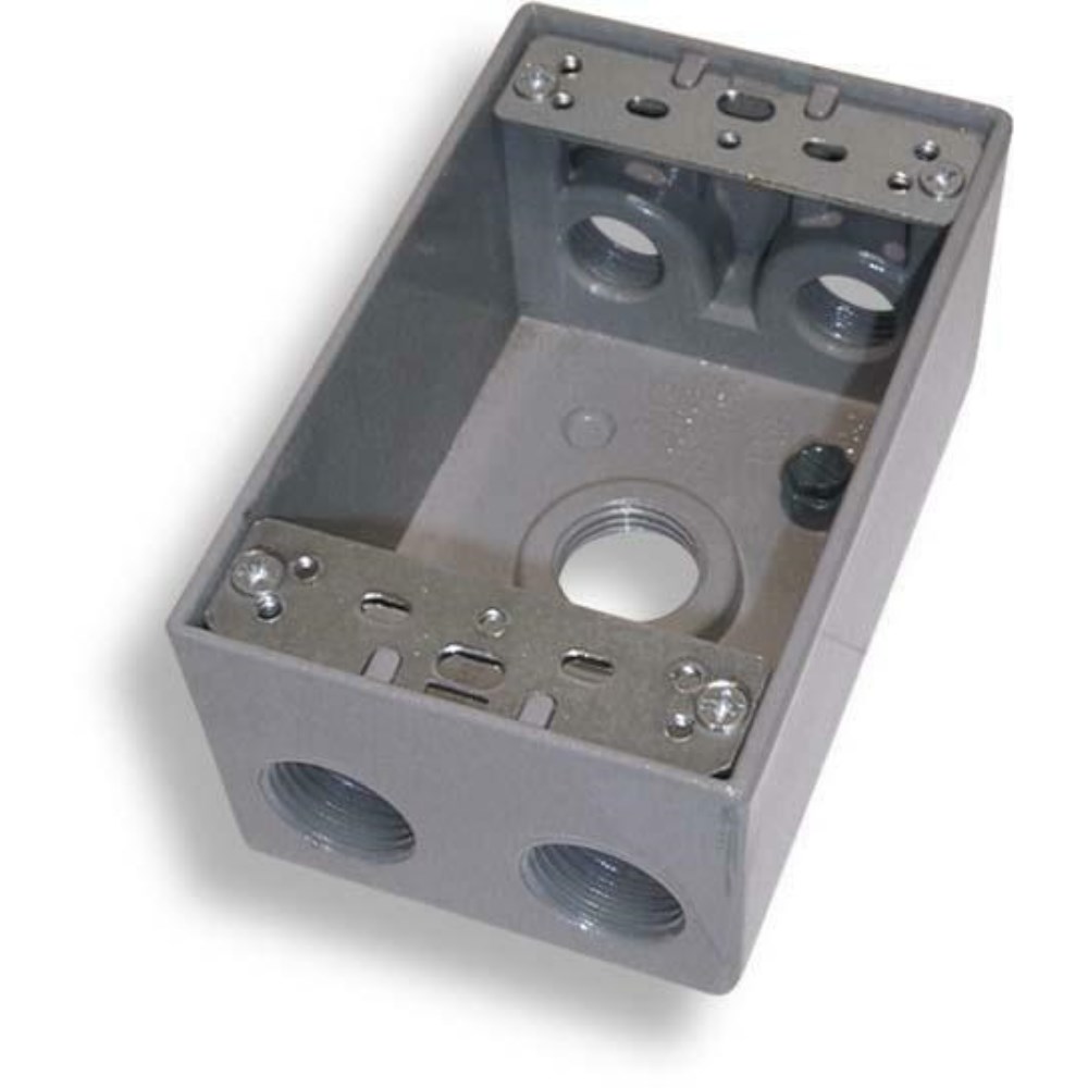 WEATHERPROOF ALUMINUM BOX 1G 4-3/4X2-3/4X2" | Guillevin