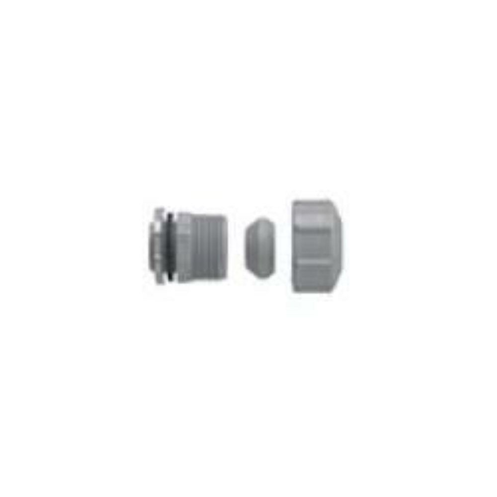 STRAIN RELIEF CONNECTOR 1/2" PVC RIGID W/LOCKNUT/O-RINGS | Guillevin ...