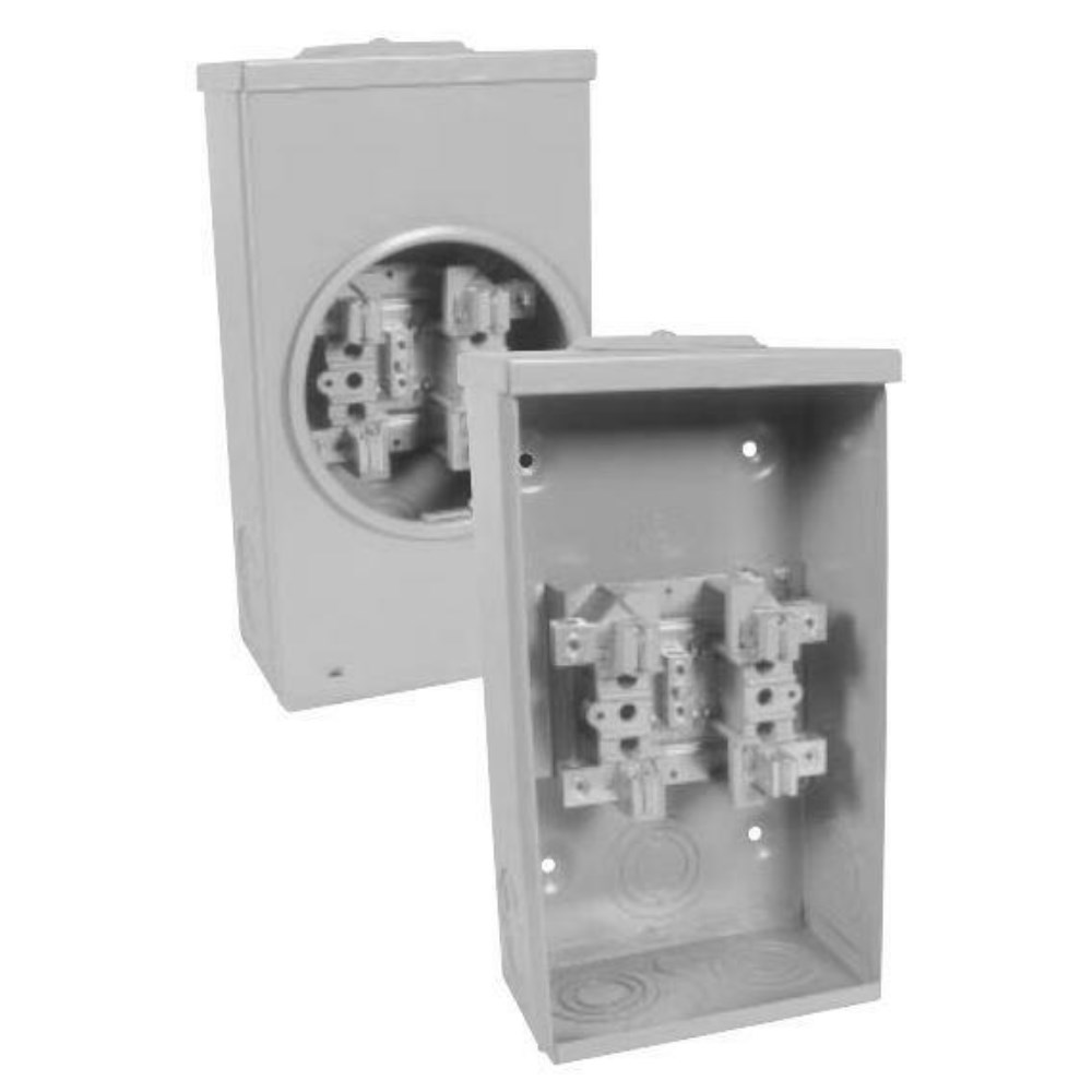 METER SOCKET 100A 600V OVERHEAD KING SIZE WITH 1-1/4" HUB | Guillevin