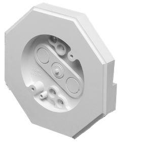 MOUNTING KIT SIDING PLAT WHITE W/GROUNDING CLIP | Guillevin