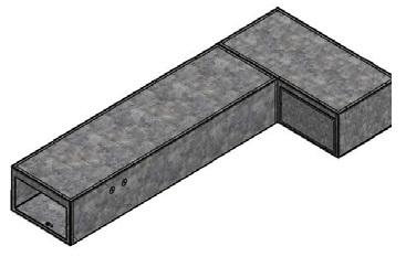 PULL BOX BC HYDRO DISTRIBUTION GALVANIZED "L" 600A 2 PCS | Guillevin