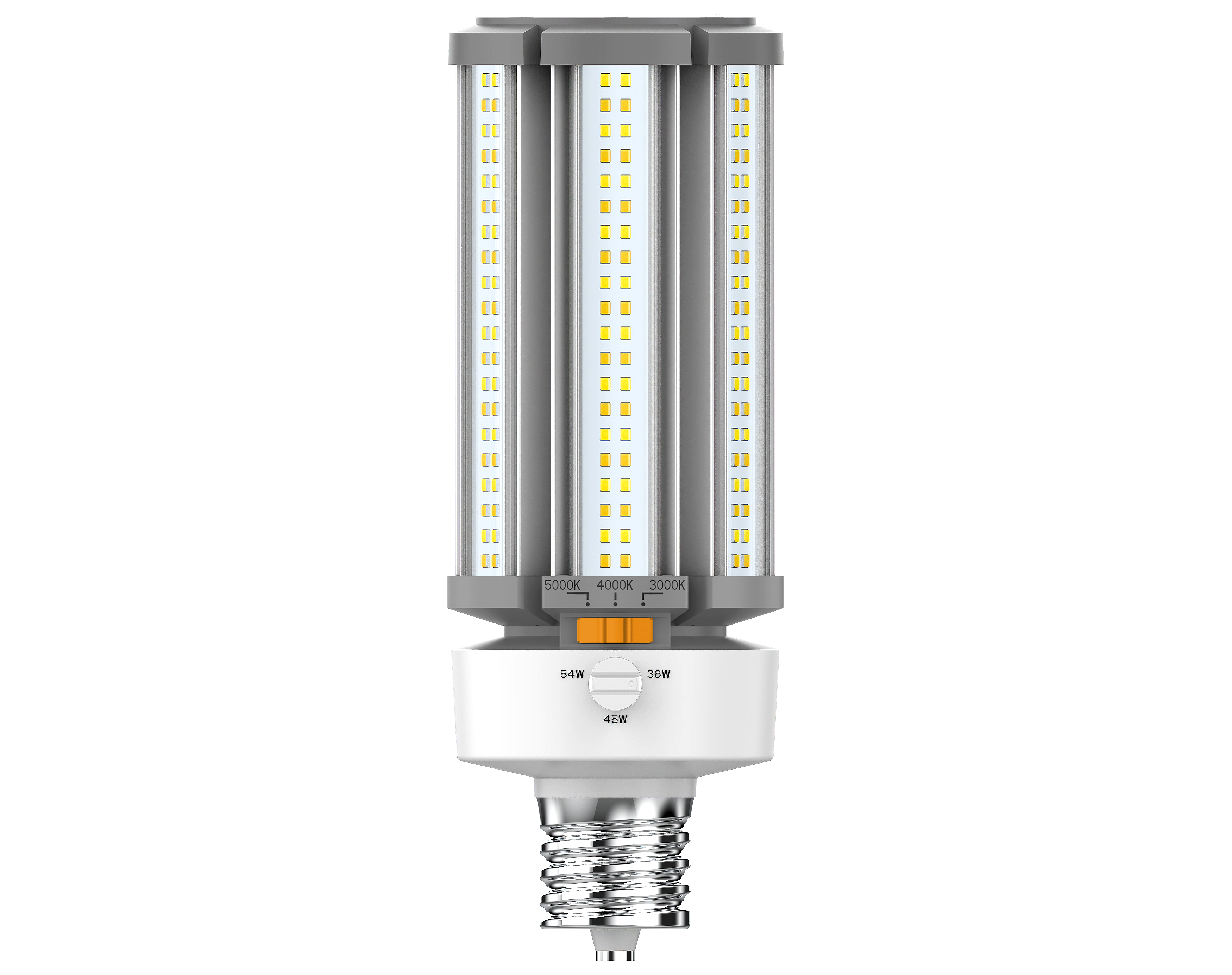 LED CORN COB 54/45/36W 7830LM 80CRI 30/40/50K 120-277V EX | Guillevin