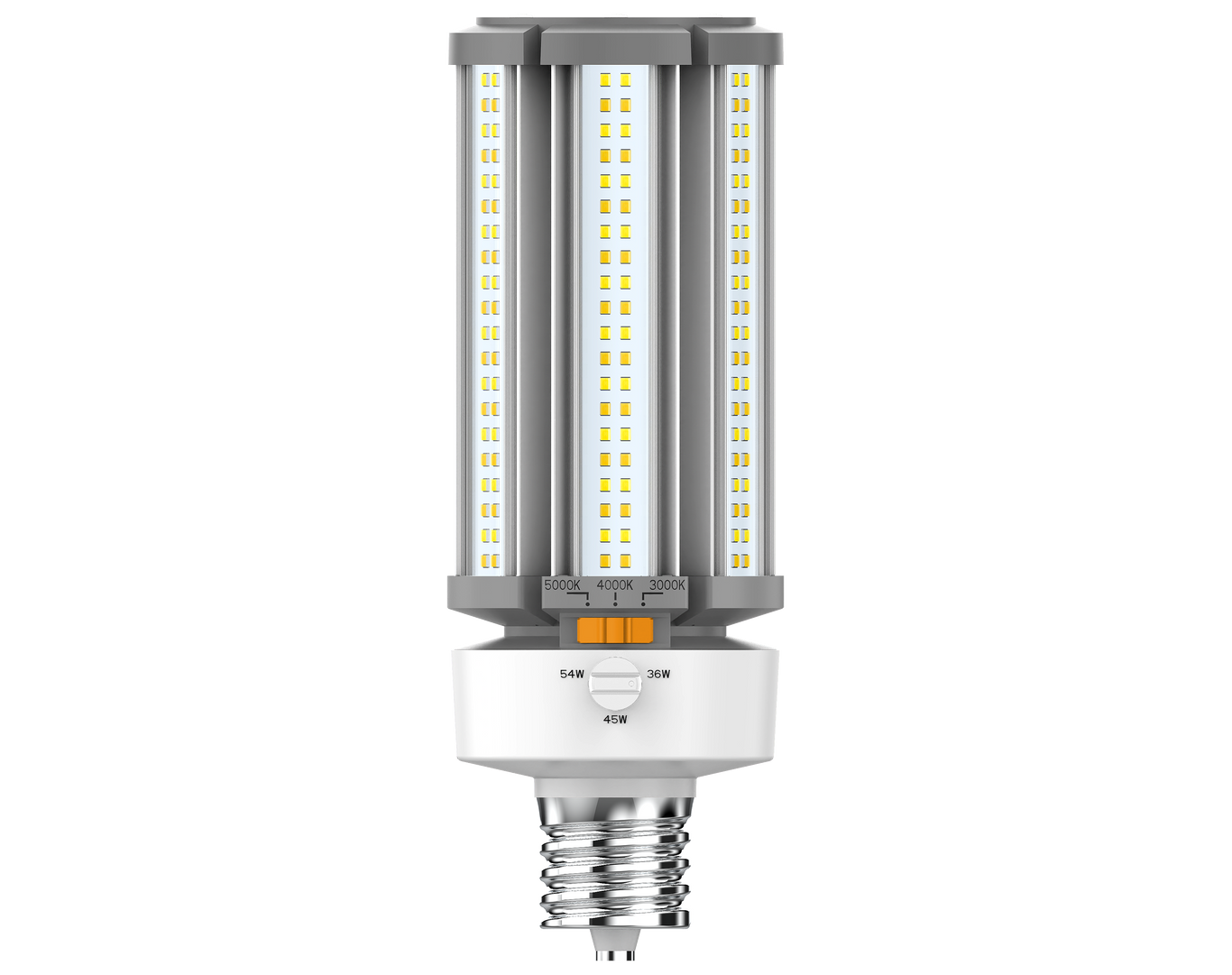 LED CORN COB 54/45/36W 7830LM 80CRI 30/40/50K 120-277V EX | Guillevin