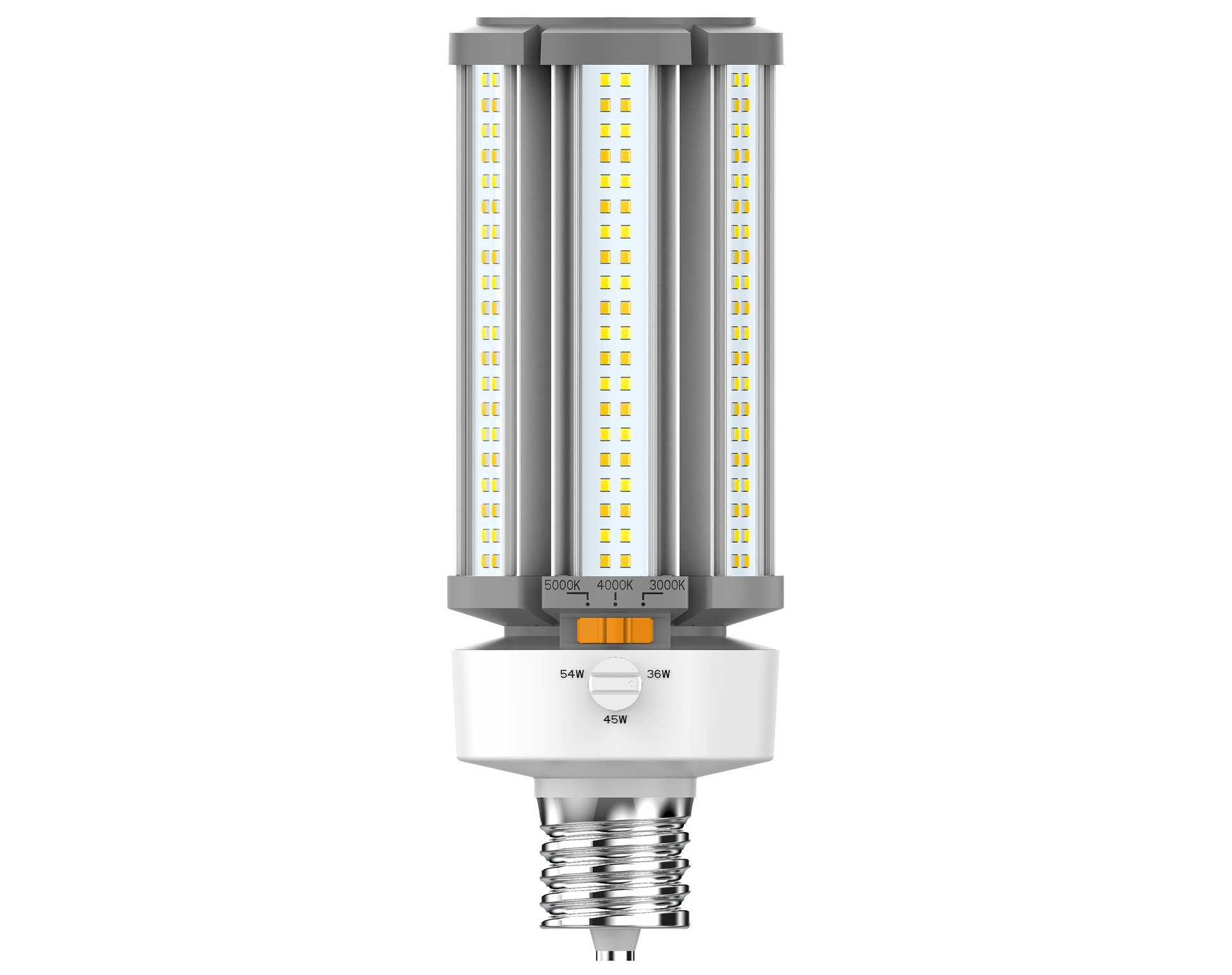 LED CORN COB 54/45/36W 7830LM 80CRI 30/40/50K 120-277V EX | Guillevin
