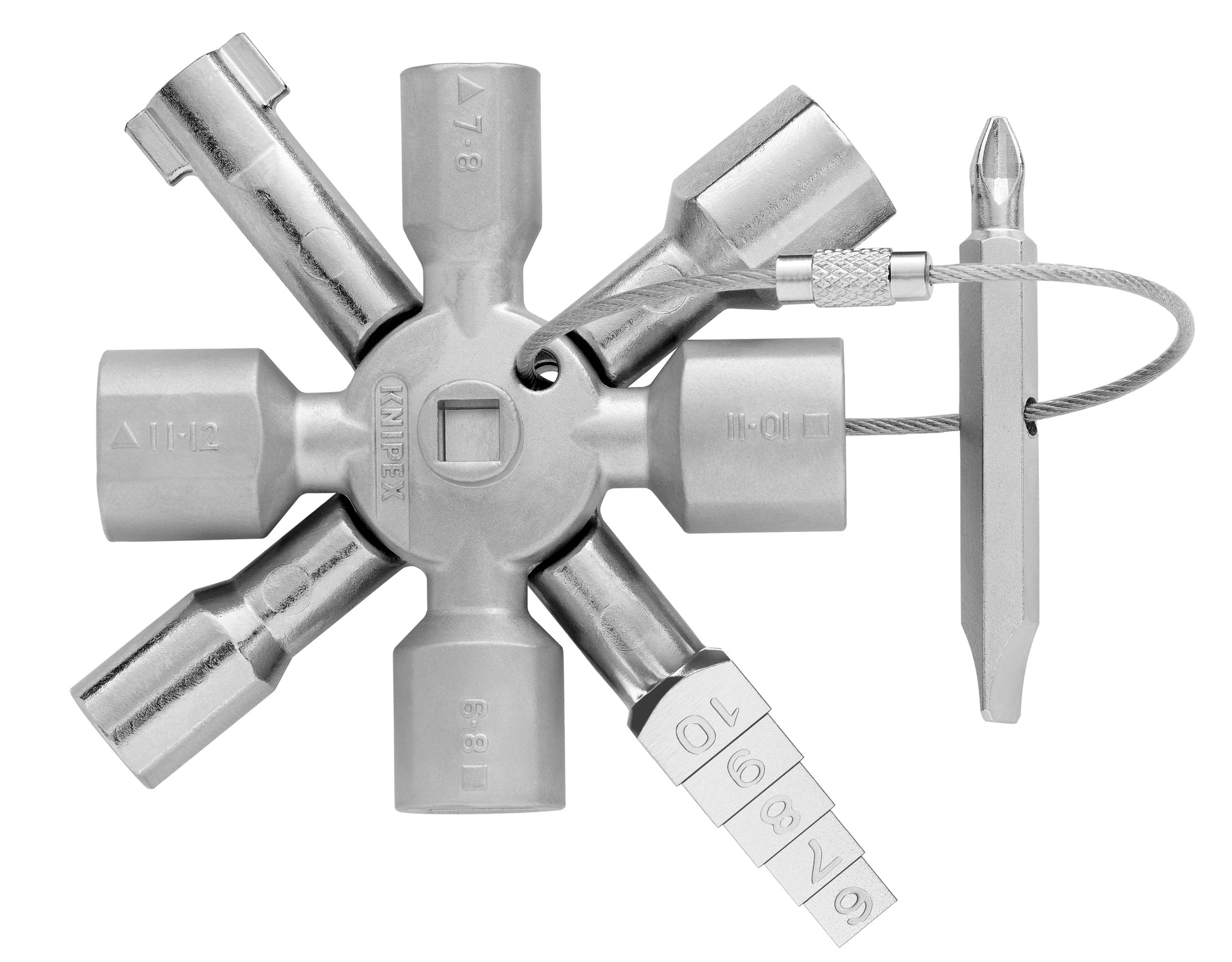 3 1/2" TwinKey® Universal Control Cabinet Key | Guillevin