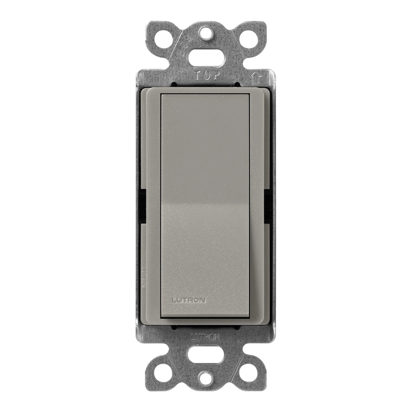 Lutron Claro 15 Amp, 3-Way On/Off Rocker Switch, Cobblestone | Guillevin