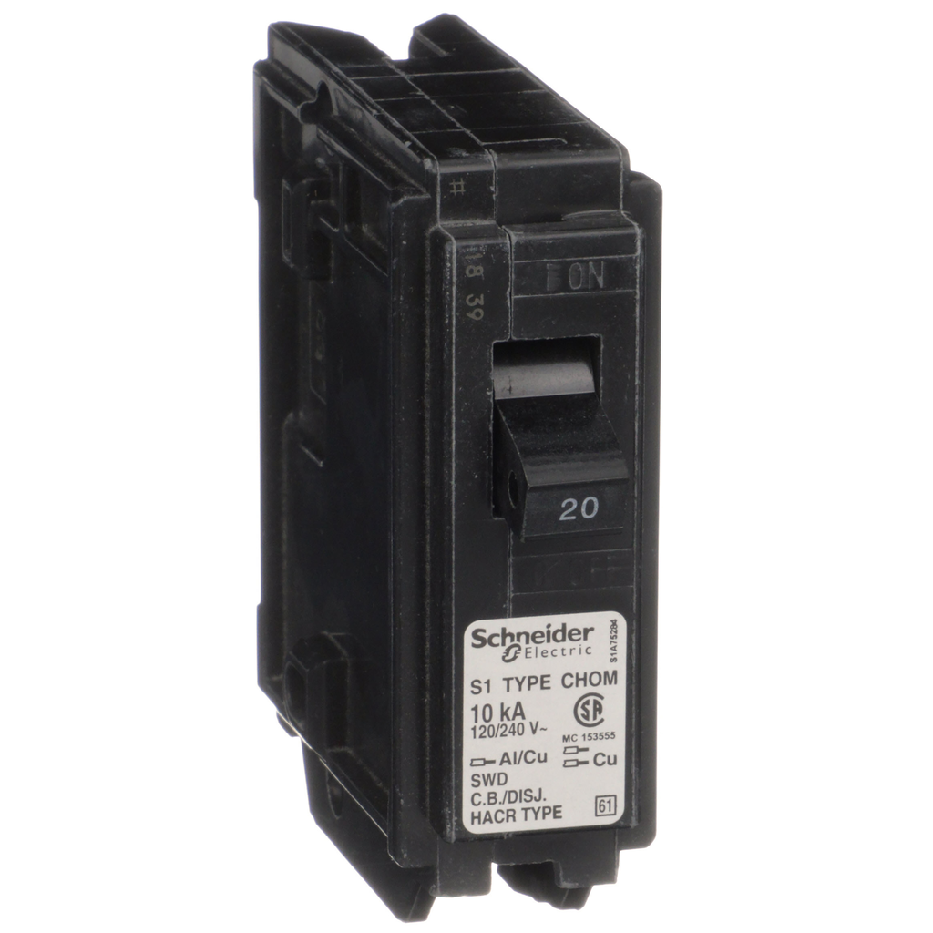 BREAKER 20A 1P 120V FOR HOMELINE PANEL | Guillevin
