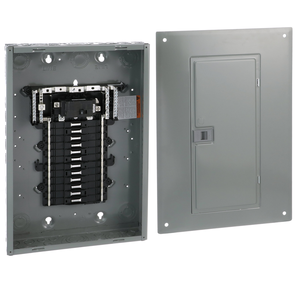 LOAD CENTER 24C 100A 1PH 3W 120/240V C/W 100A 2P MAIN BREAKER | Guillevin